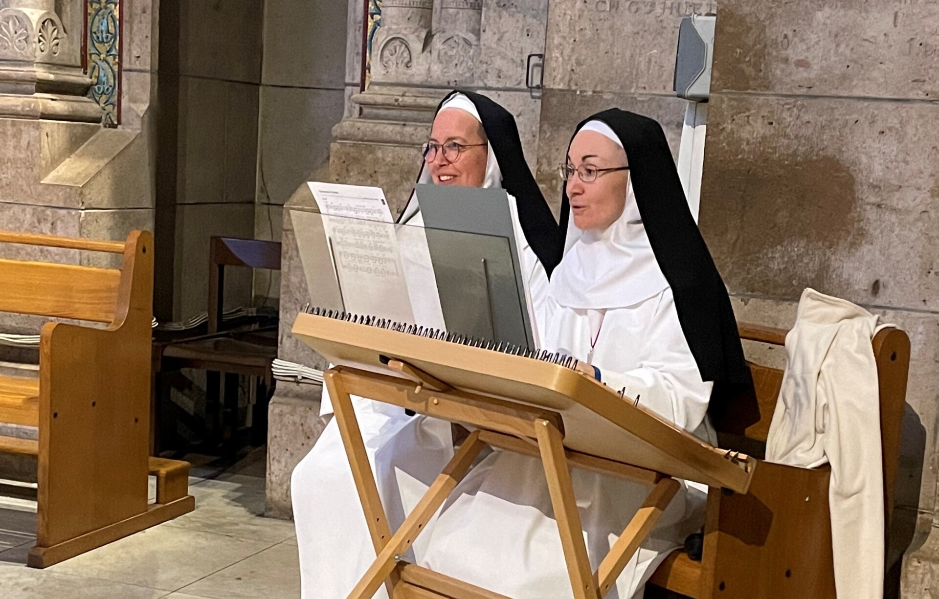 La communauté des Sœurs bénédictines - Basilique du Sacré-Cœur